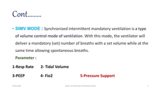 Basics of Ventilator/overview presentation.pptx