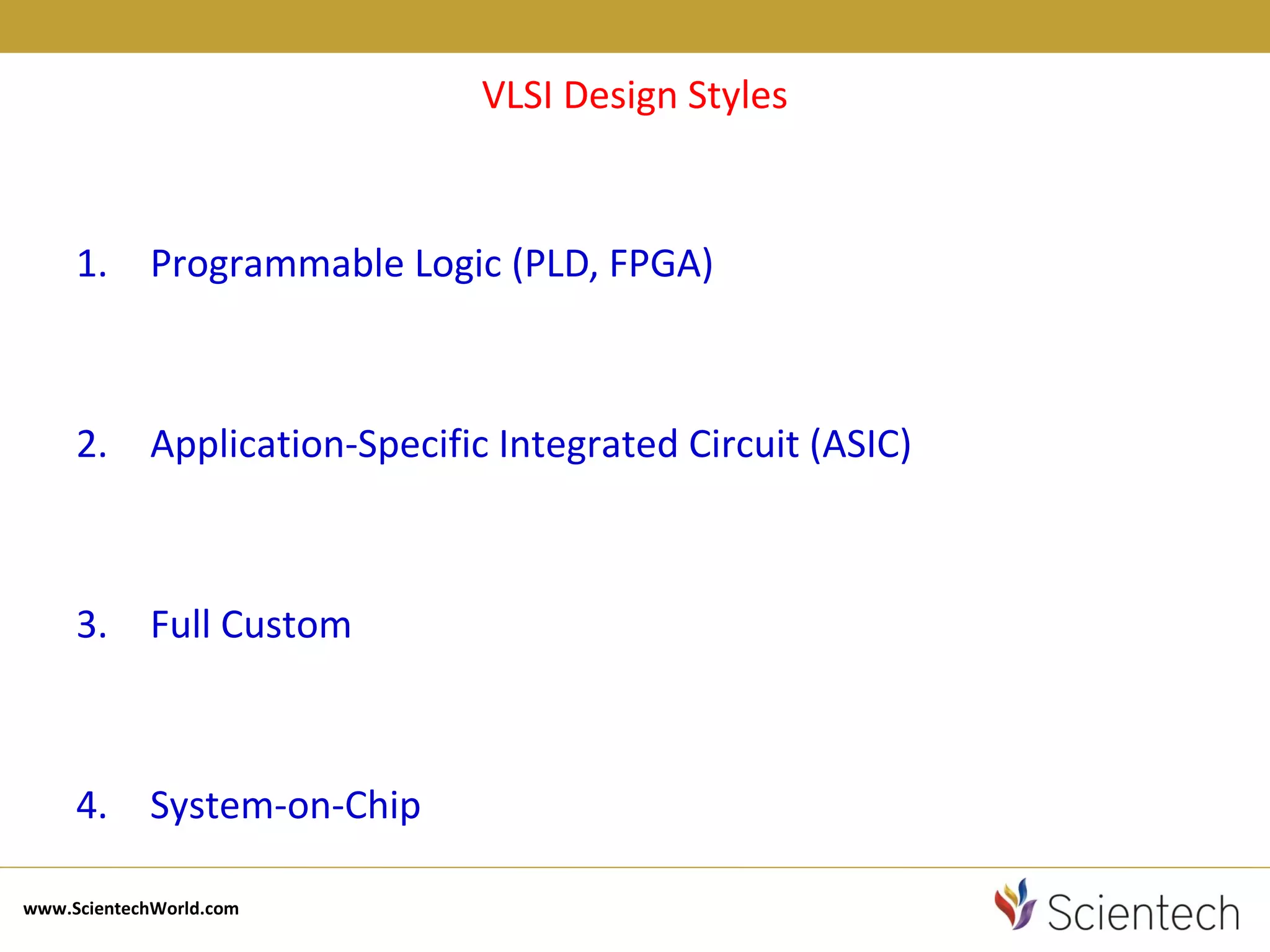 Basics of vlsi | PPT