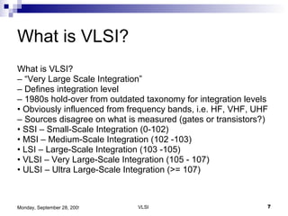 Basics Of VLSI | PPT | Physics | Science