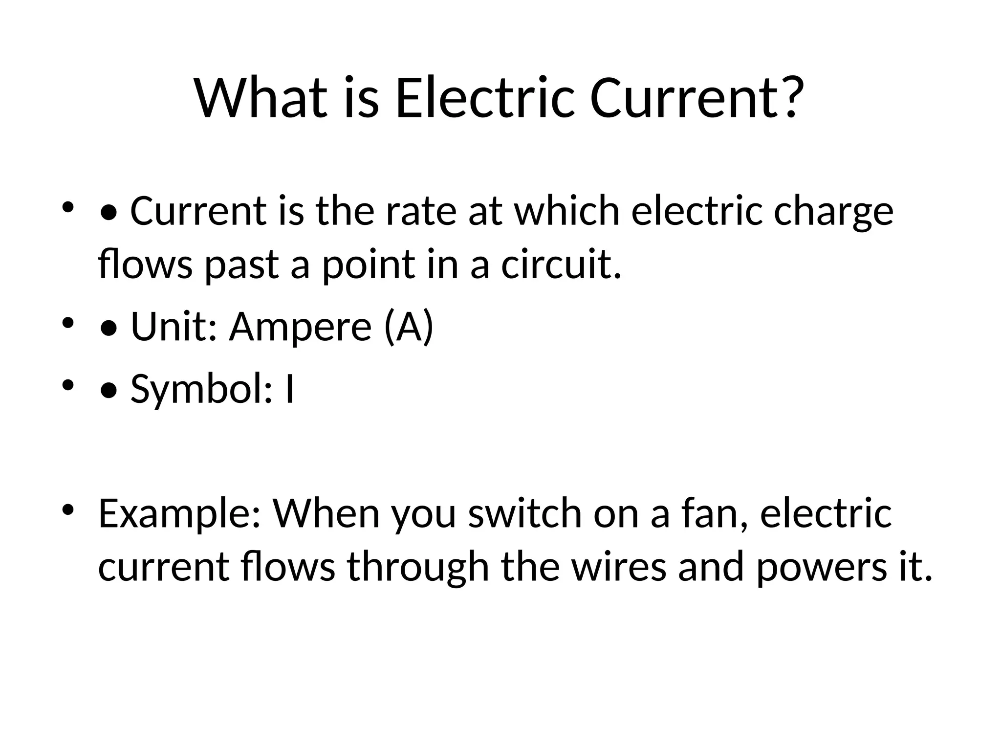 Basics of Voltage Power and currents with its defination.pptx