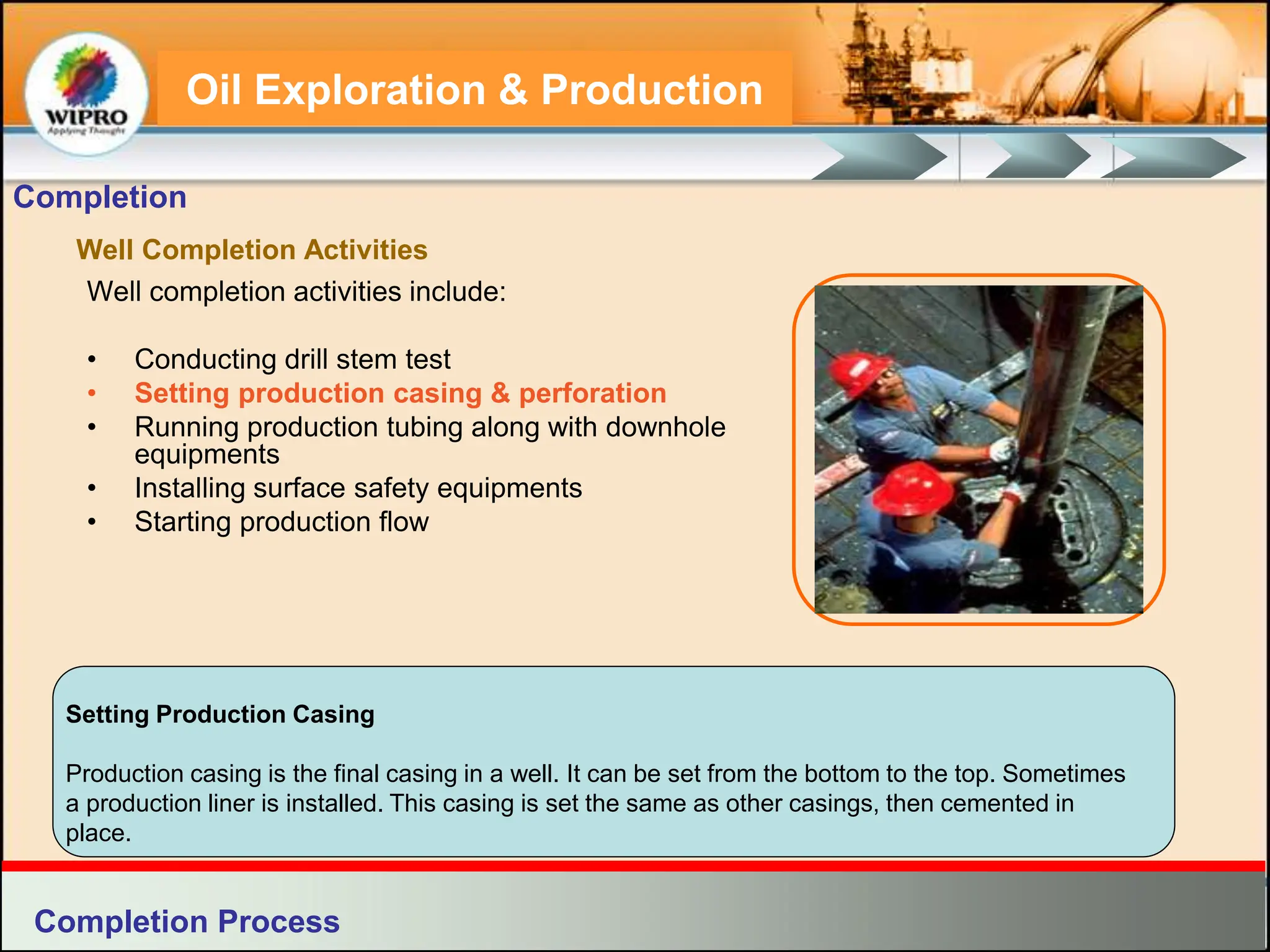 Basics of Well Completion. Detailed slide on well completions for ...