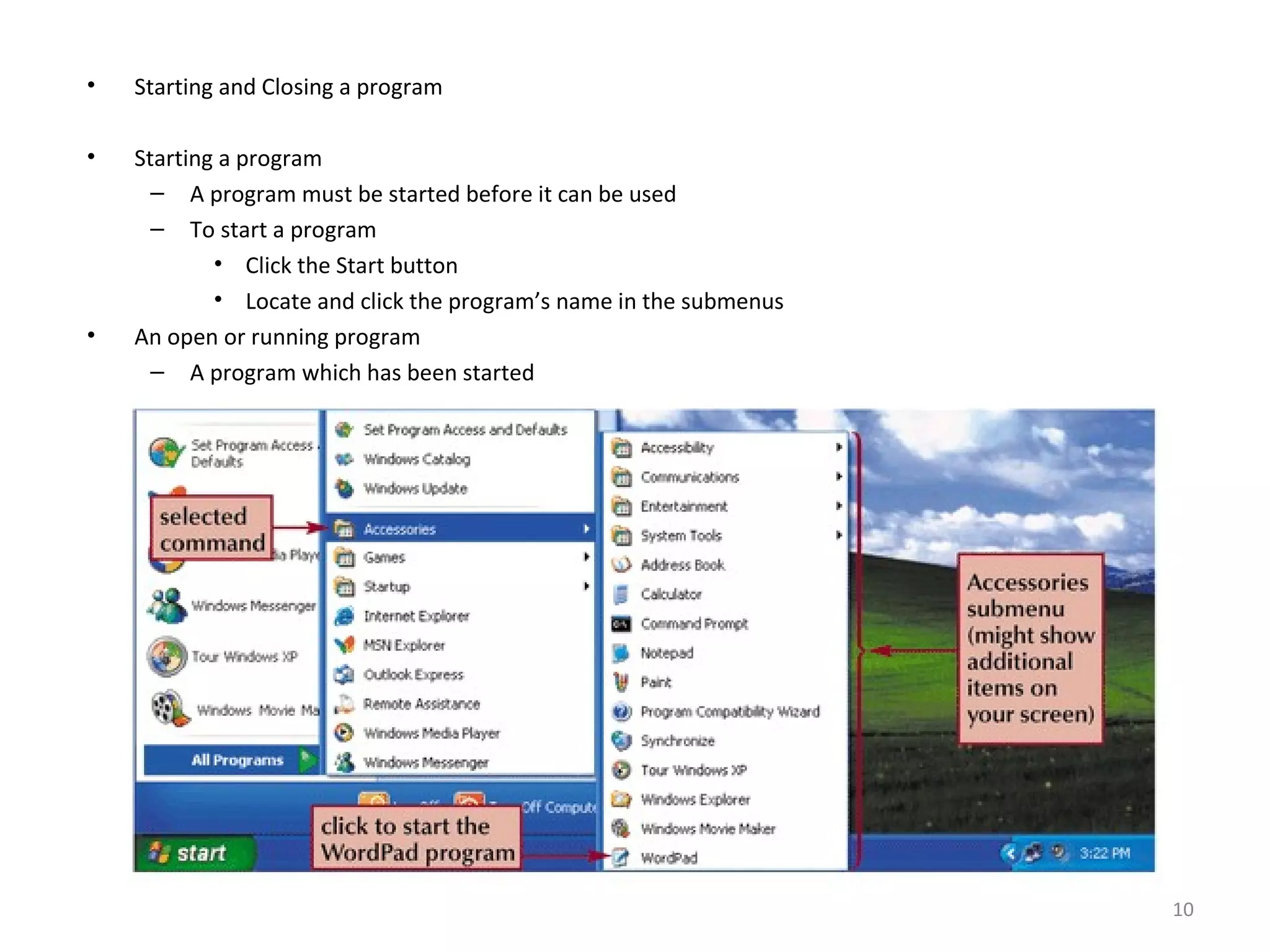 Basics of windows xp | PPT