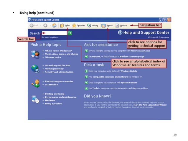 Basics of windows xp | PPT