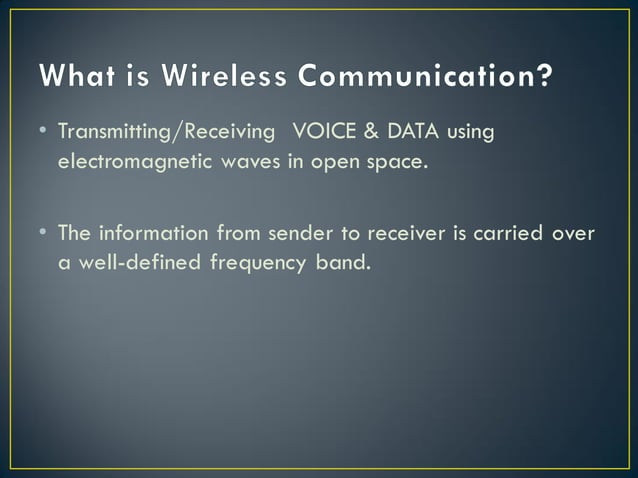 Basics of wireless communication | PDF