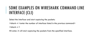 Wireshark Tutorial | PDF