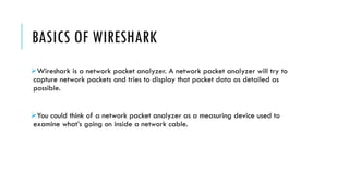 Wireshark Tutorial | PDF