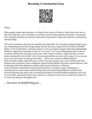 Basics Of Writing An Effective Essay By Jackson Zack | PDF | Veterinary ...