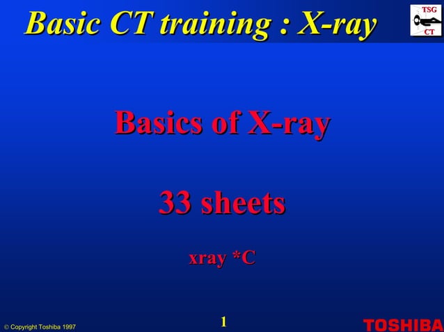 Basics of X-rays.pdf | Chemistry | Science