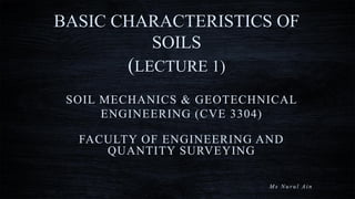 Basic soil characteristics.pdf | Geology | Science