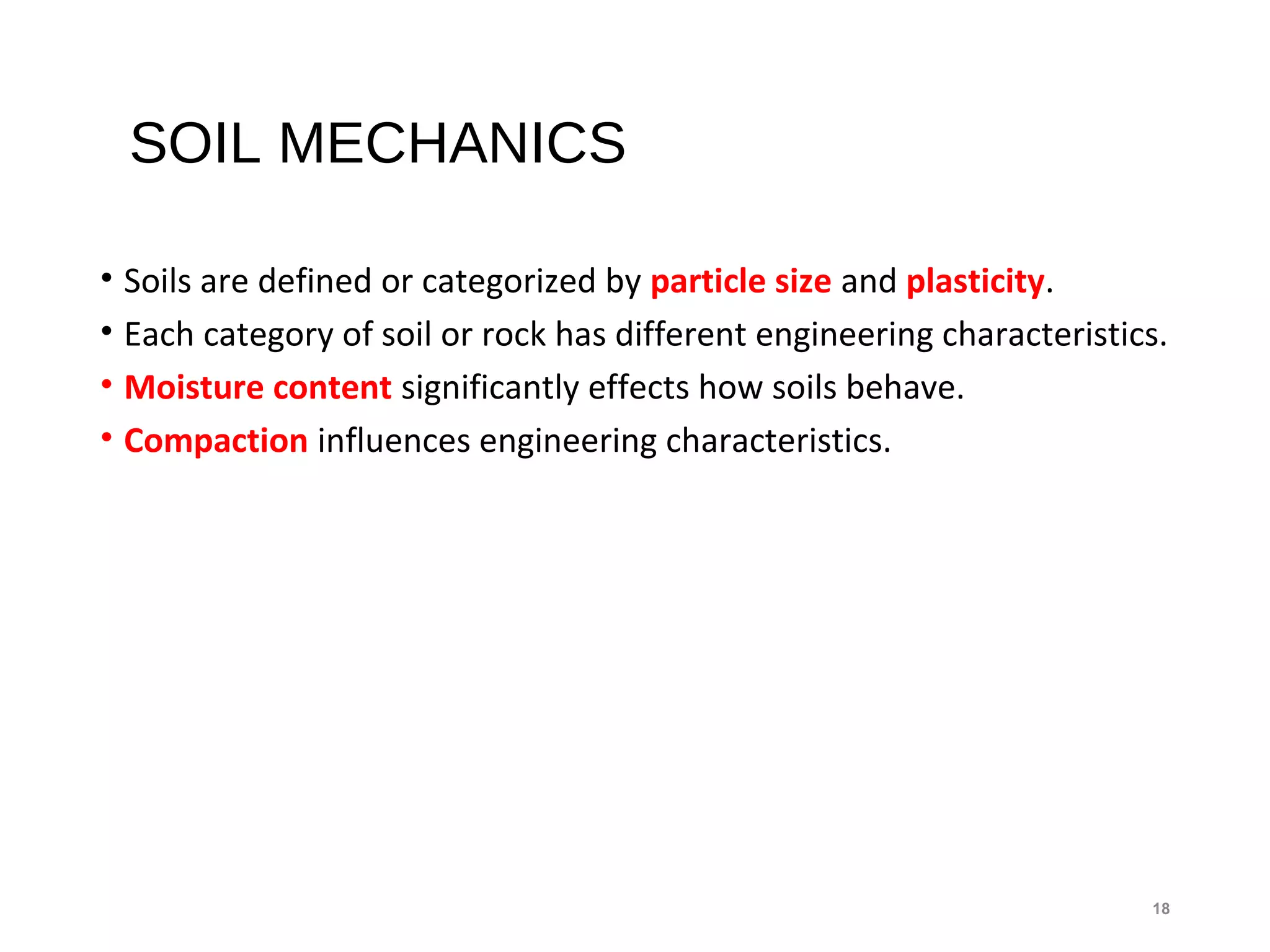 Basic soils presentation | PPT | Civil Engineering Industry | Industries