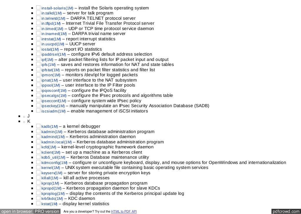 Basic Solaris 10 System Administration Commands