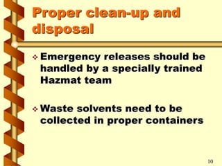 Basic solvent presentation for awareness.ppt