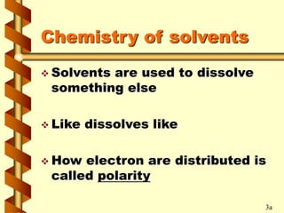 Basic solvent presentation for awareness.ppt