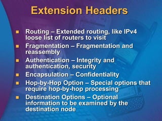 Basics on theory how to handle IPV4 & IPv6.ppt