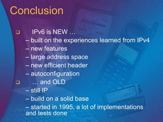 Basics on theory how to handle IPV4 & IPv6.ppt