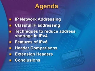 Basics on theory how to handle IPV4 & IPv6.ppt