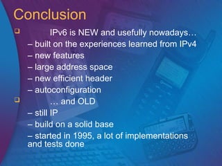 Basics on IPV4 & IPv6 with comparison.ppt