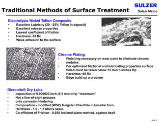 Basics On Sulzer Metco Dlc Coatings 070710 | PDF