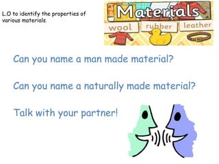 Basic sources of materials notes | PPTX