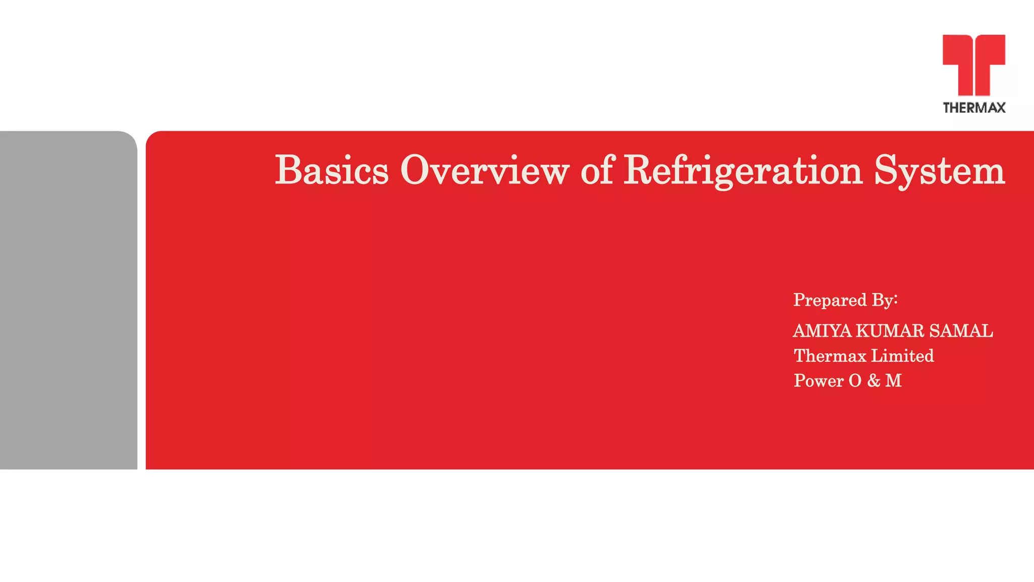 Basics Overview of Vapour Absorption Machine.pptx