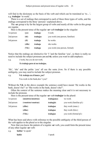 Basic spanish a grammar and workbook grammar workbooks english and ...