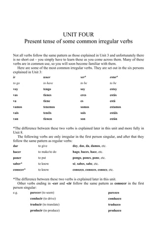 Basic spanish a grammar and workbook grammar workbooks english and ...