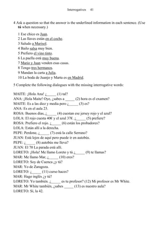 Basic spanish a grammar and workbook grammar workbooks english and ...