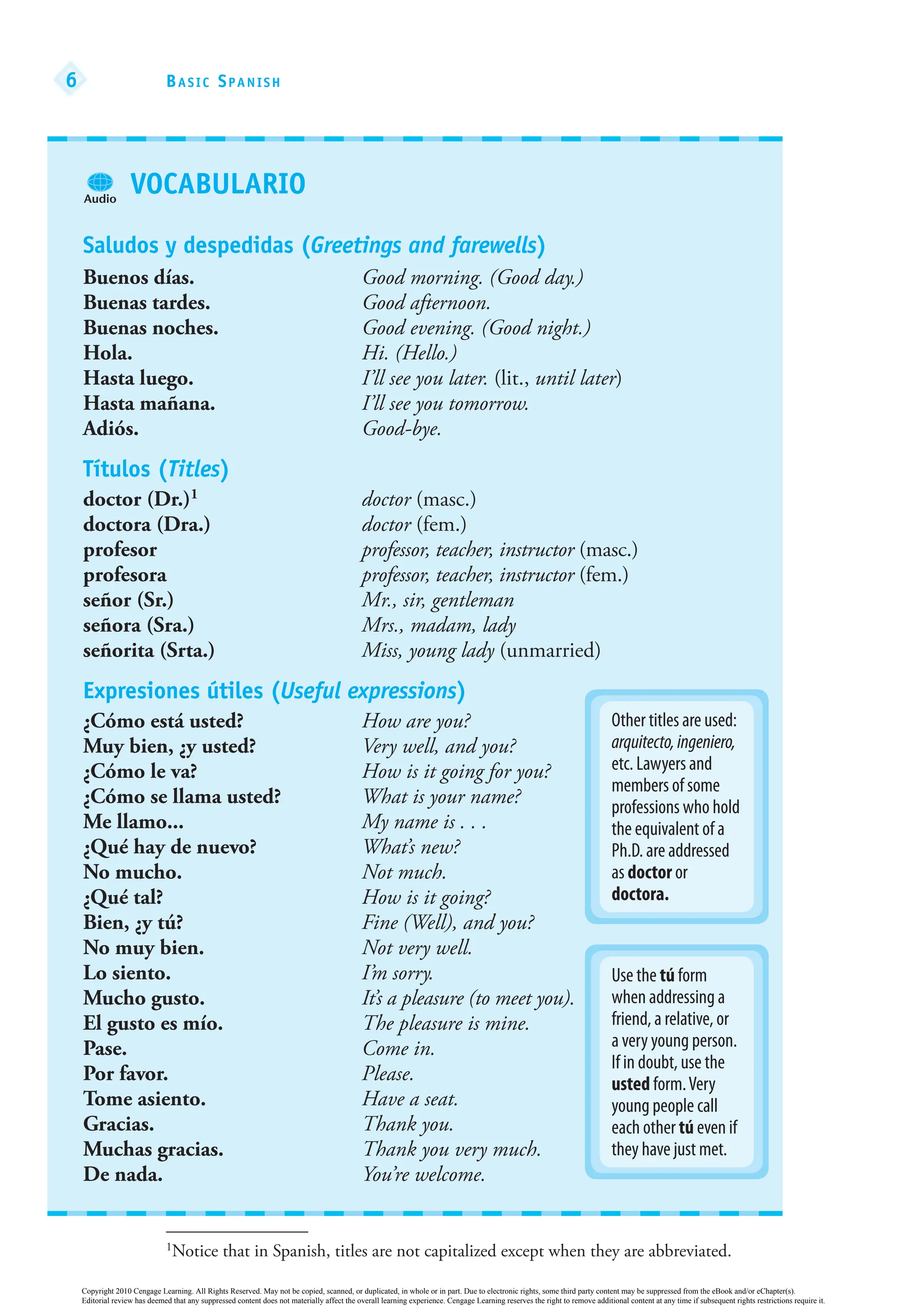 Basic_Spanish_Heinle.pdf para aprender español | PDF