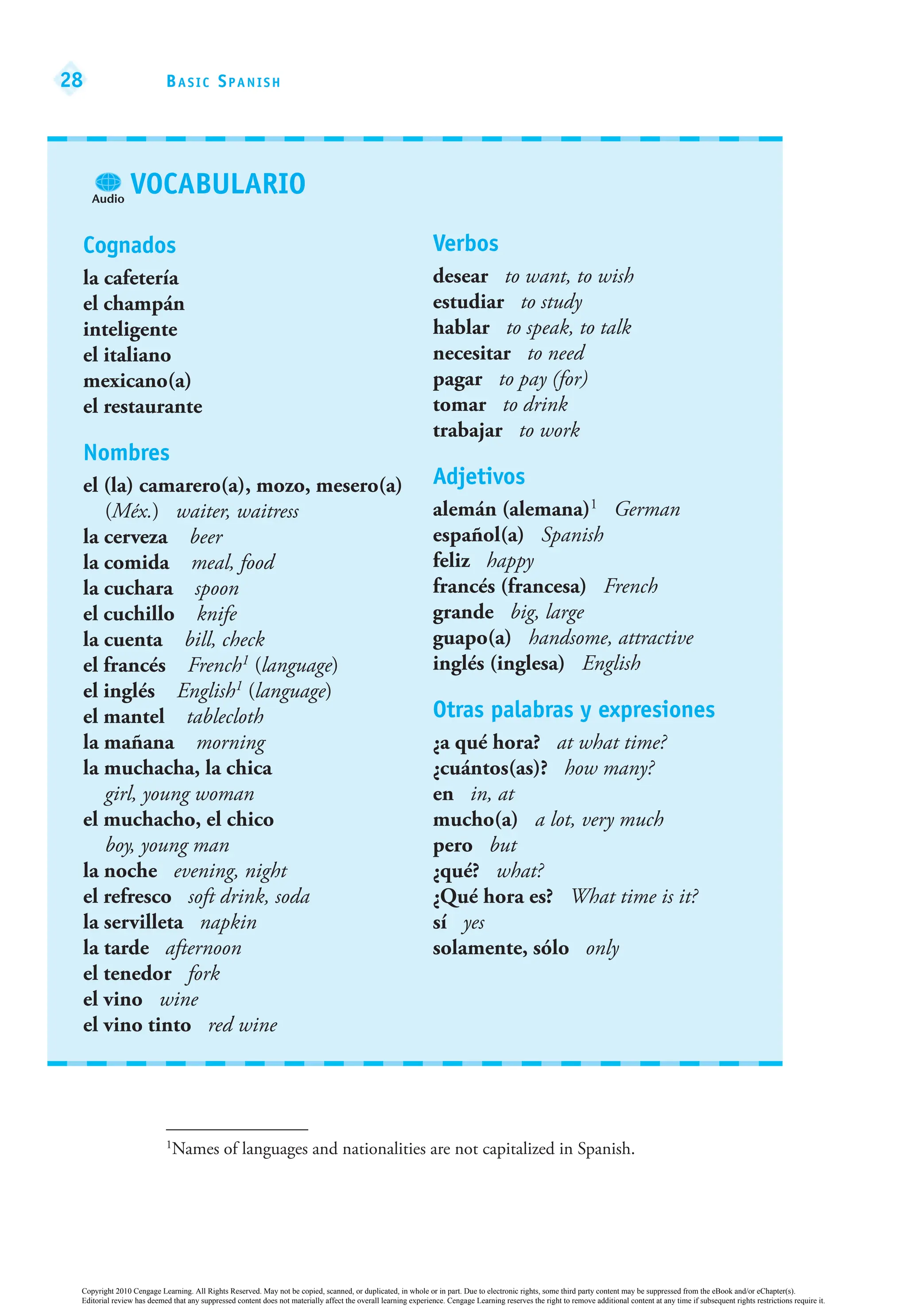 Basic_Spanish_Heinle.pdf para aprender español | PDF