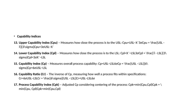 Basic SPC Terms are explained in the ppt | PPT