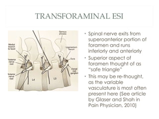 Basic spine injections | PPT