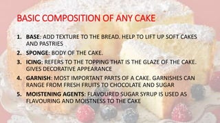Basic sponges and cakes | PPTX