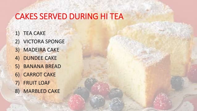 Basic sponges and cakes | PPTX | Desserts and Baking | Food & Drink