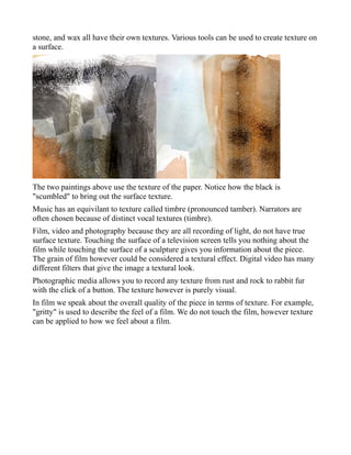 Basics pt1 elements of art | ODT