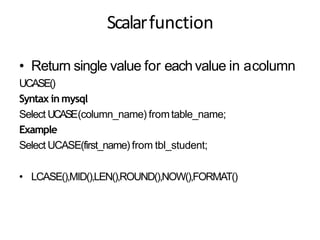 Basic sql Commands | PPTX