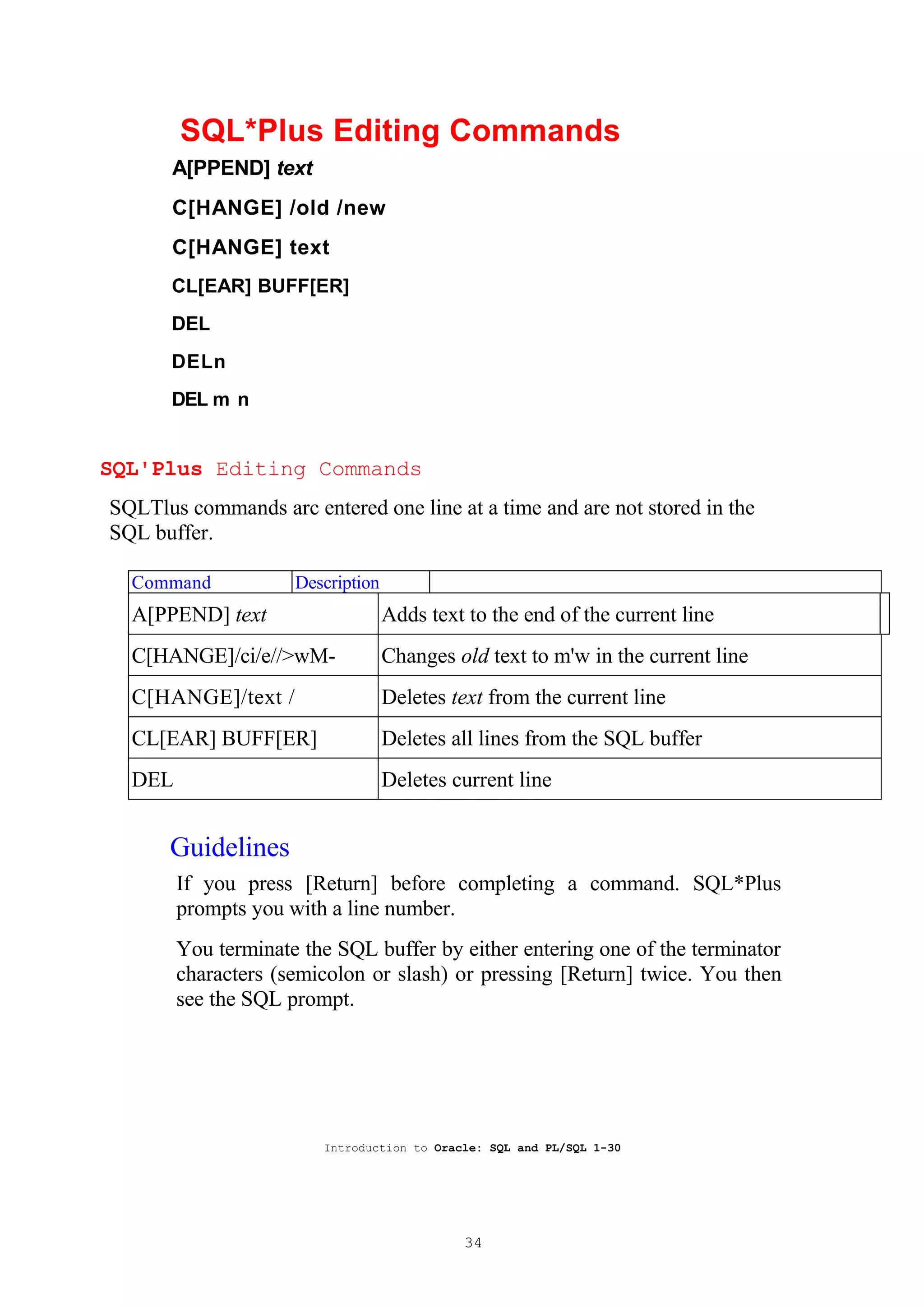 Basic sqlstatements | PDF