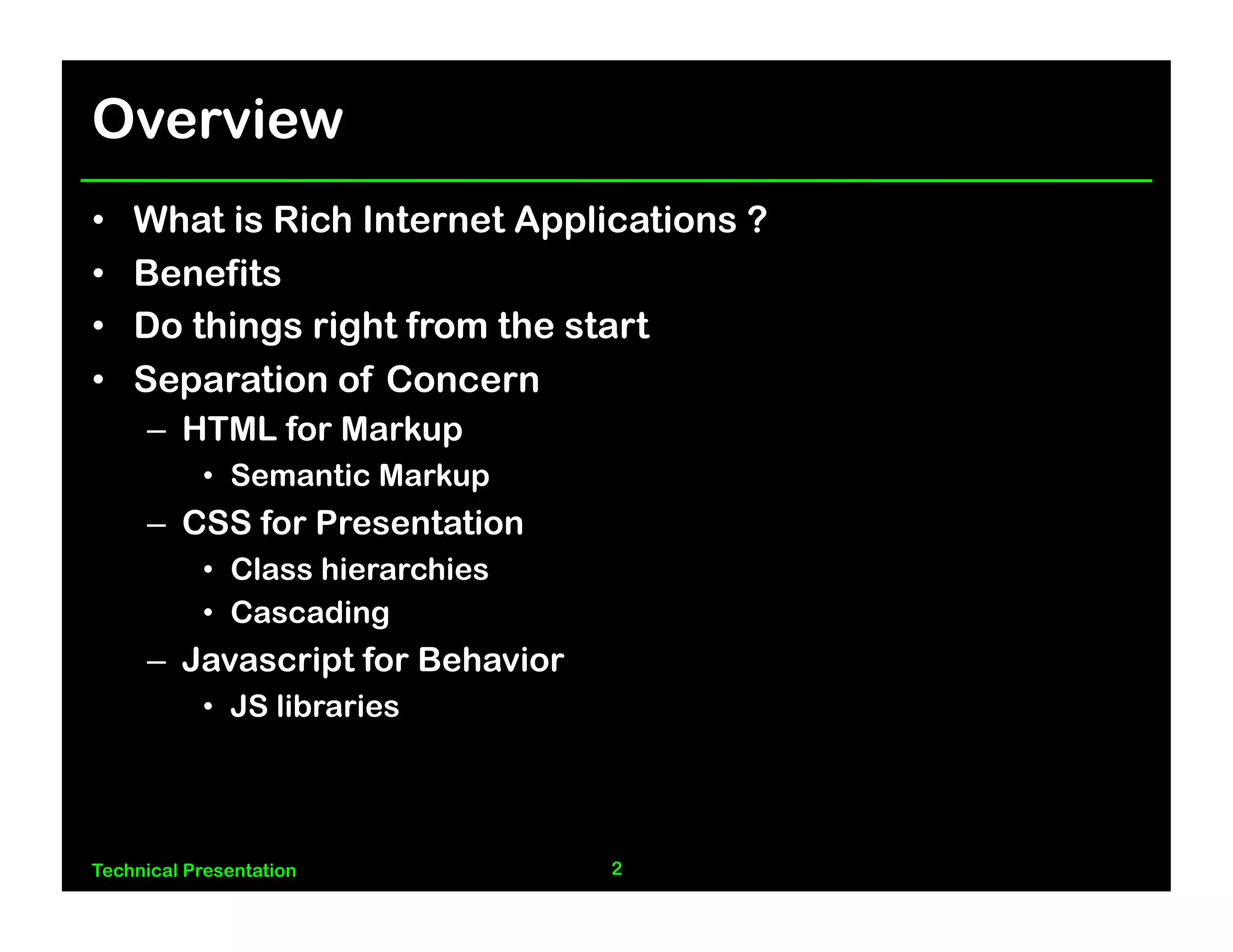 Basics of Rich Internet Applications | PDF