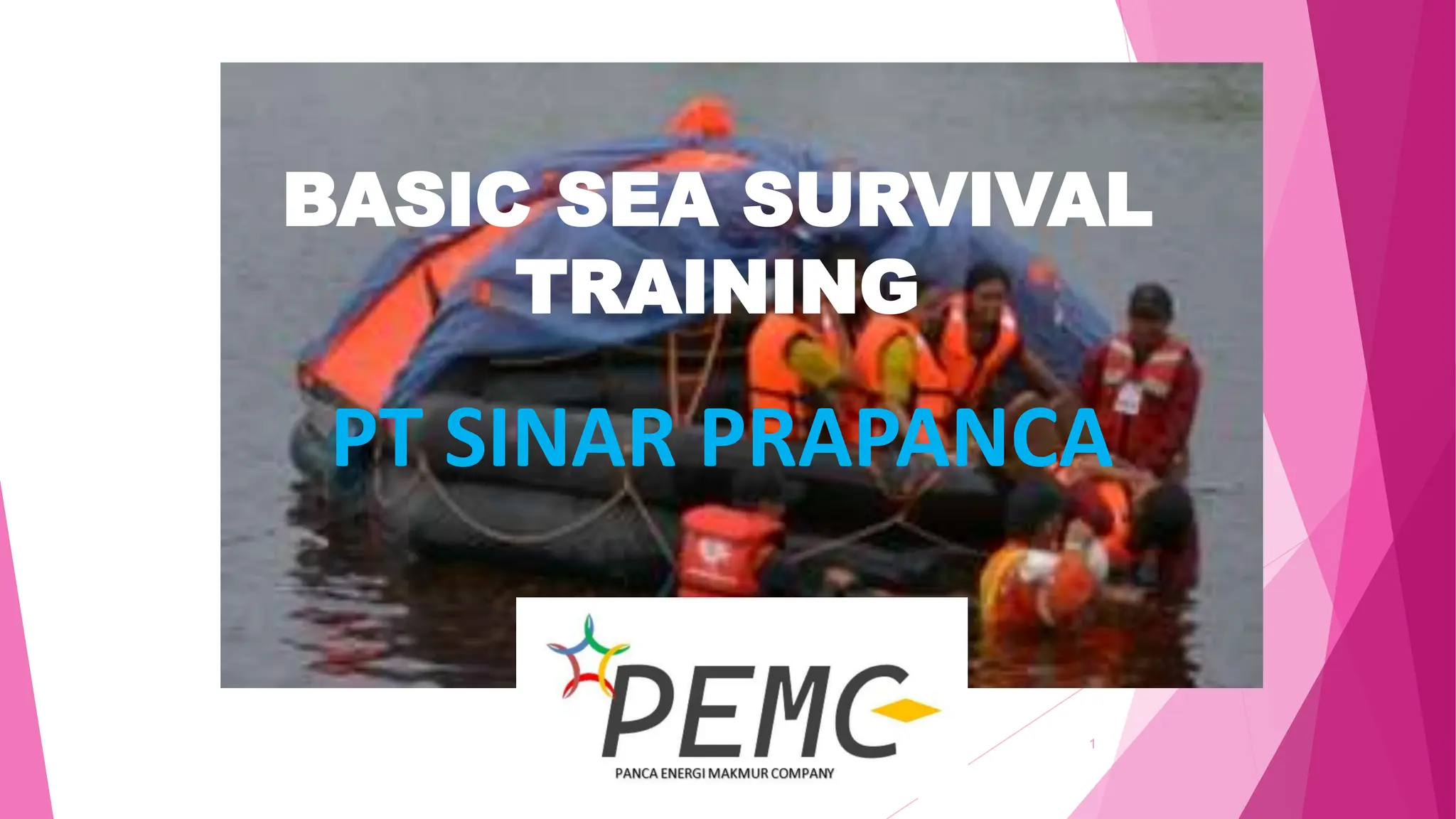 materi pelatihan training BASIC Sea Survival.ppt