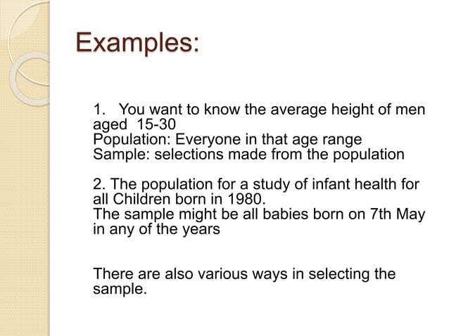 Basics stat ppt-types of data | PPTX | Biological Sciences | Science
