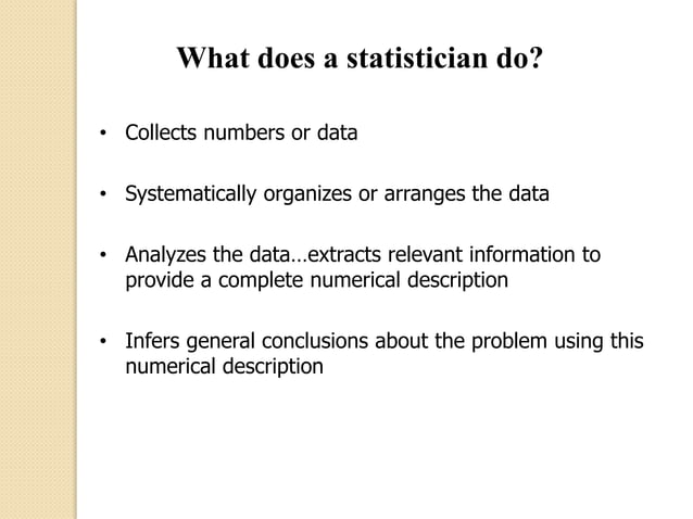Basics stat ppt-types of data | PPTX | Biological Sciences | Science