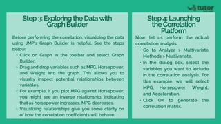 Basics Steps of Correlation Analysis in JMP Software.pdf | Physics | Science