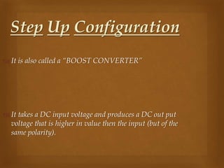 Basics switching regulators | PPTX