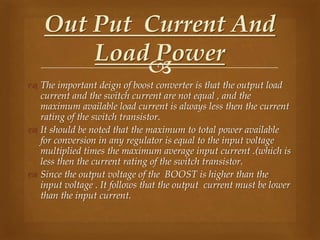Basics switching regulators | PPTX