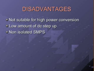 Basics switching regulators | PPTX