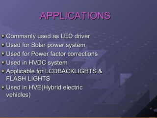 Basics switching regulators | PPTX