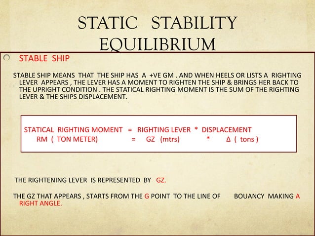 Basic stability 1 | PPT | Physics | Science