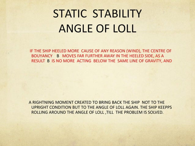 Basic stability 1 | PPT | Physics | Science