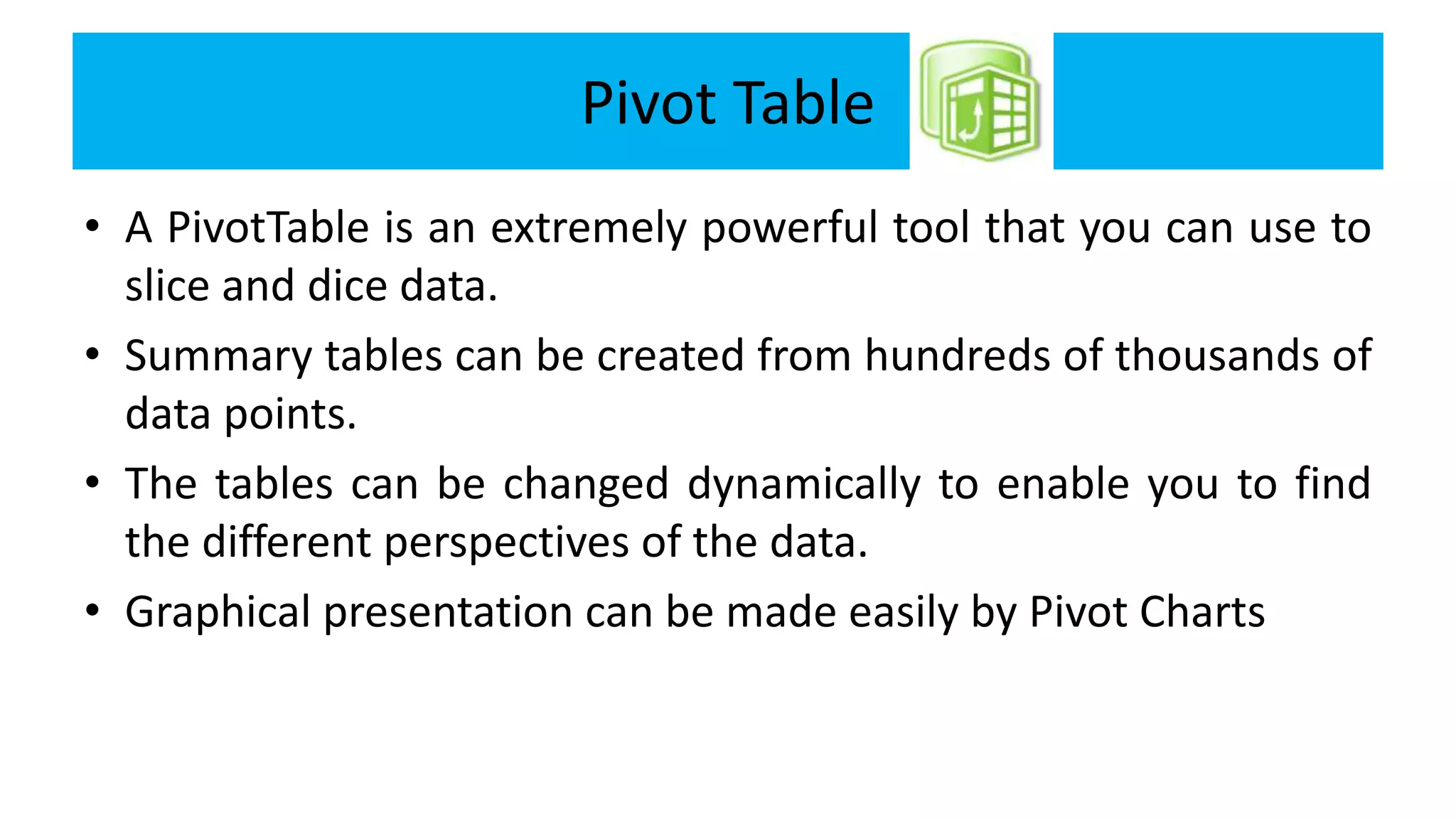 Basic stat analysis using excel | PPTX