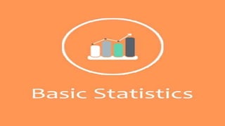 Basic statics | PPTX