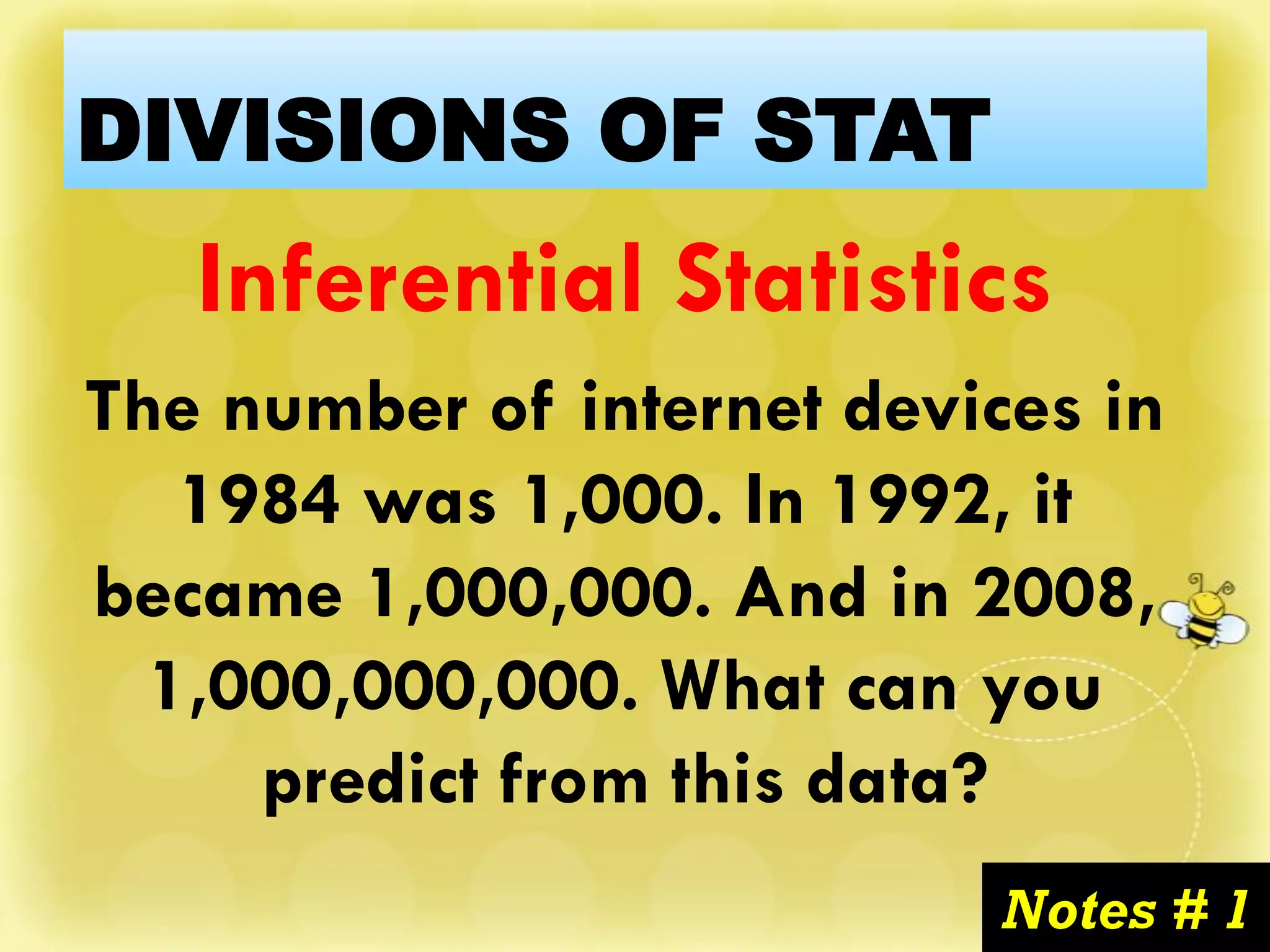 Introduction to Statistics - Basic Statistical Terms | PDF